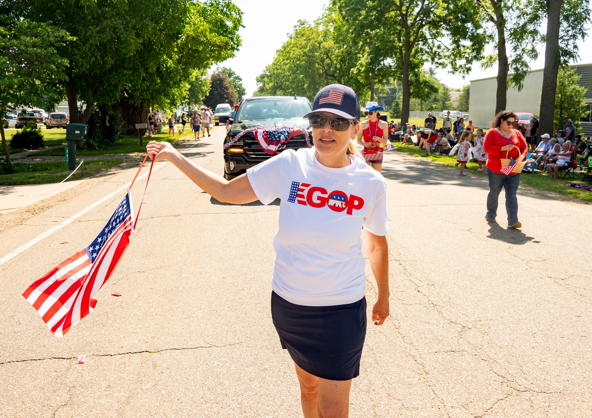 Schoolcraft 4th of July Parade - Kalamazoo County Republican Party